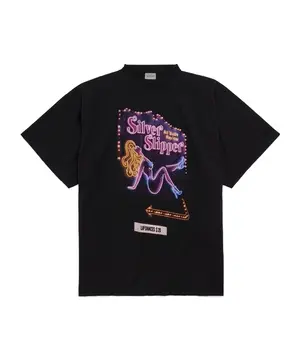 Balenciaga Silver Slipper Oversized T-shirt