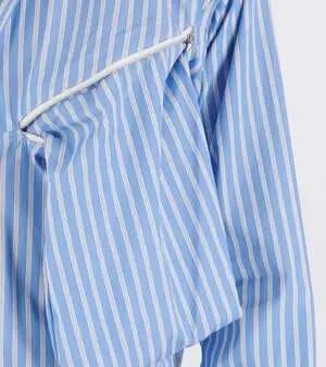 Comme Des Garçons Long-sleeved Striped Shirt