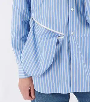 Comme Des Garçons Long-sleeved Striped Shirt