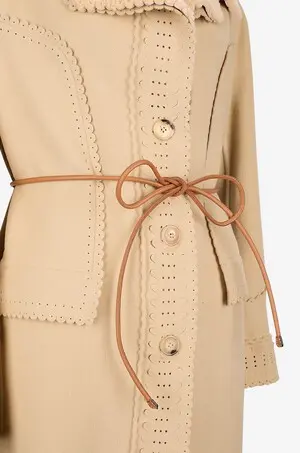 Ermanno Scervino Lapel Coat