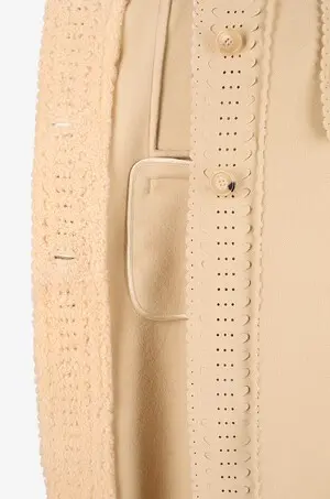 Ermanno Scervino Lapel Coat