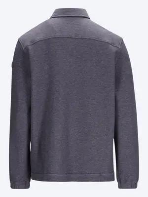 Moncler Long-sleeve Polo Shirt