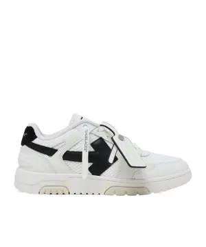 Off-White Round-toe Sneakers - No