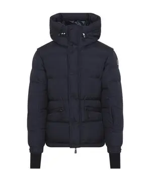 Moncler Moncler Grenoble Kasanka Hooded Down Jacket Navy