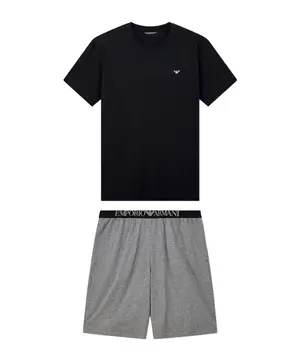 Emporio Armani Logo Two-piece Pyjamas