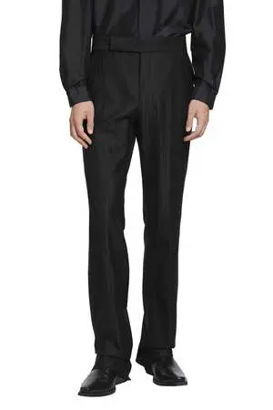 TOM FORD Embroidered Twill Casual Trousers