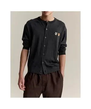 Maison Kitsuné Fox-patch Cardigan