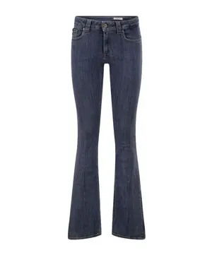 DONDUP Flared Stretch Jeans - Blue