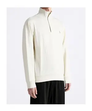 Polo Ralph Lauren Quarter-zip Logo-embroidered Sweatshirt