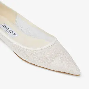 JIMMY CHOO Candyfloss Glitter Flats