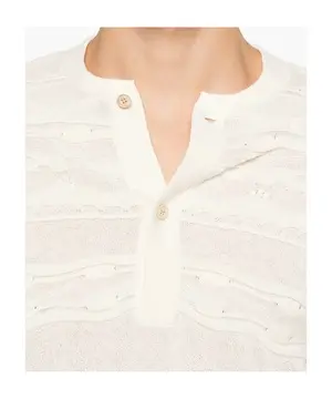 Emporio Armani Button Patterned Sweater