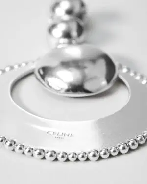 Celine Round Earrings