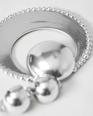 Celine Round Earrings
