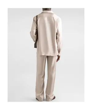 Dolce & Gabbana Piped Logo-patch Trousers