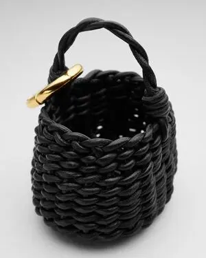 Celine Woven Basket Pendant