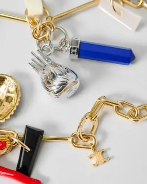 Celine Logo Necklace