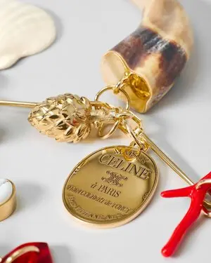 Celine Logo Necklace