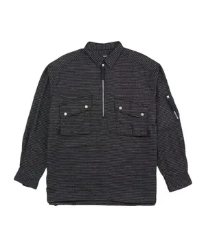 Comme Des Garçons Long-sleeved Plaid Shirt - Blue