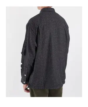 Comme Des Garçons Long-sleeved Plaid Shirt