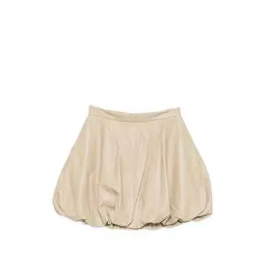 BY MALENE BIRGER Neutrals Skirts Asymmetric & Draped Skirts - Cream
