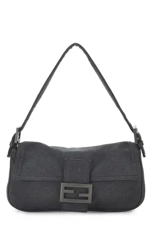 Fendi Jersey Baguette - Grey