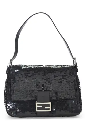 Fendi Sequin Mama - Black