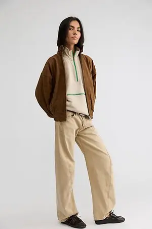 AGOLDE Blair Suede Jacket