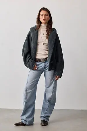 Free People Fp One Summit Wrap Hoodie