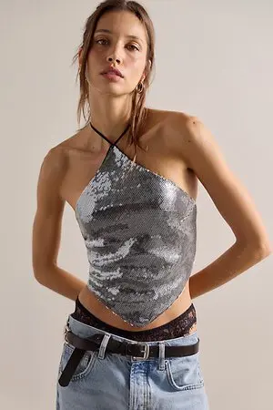 Free People Made For Midnight Halter