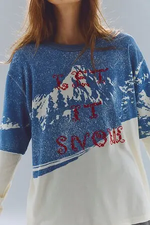 Free People We The Free Elliot Long Sleeve Tee