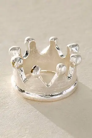 Free People Crown Ring - Silver
