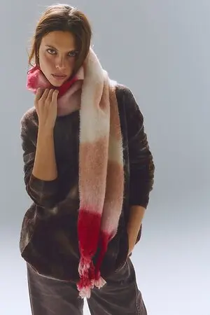Free People Winter Days Blanket Scarf - Bubblegum