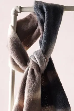 Free People Winter Days Blanket Scarf - Charcoal