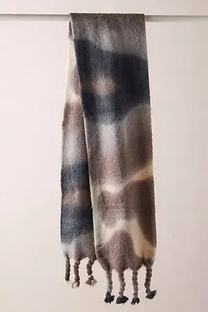 Free People Winter Days Blanket Scarf - Charcoal