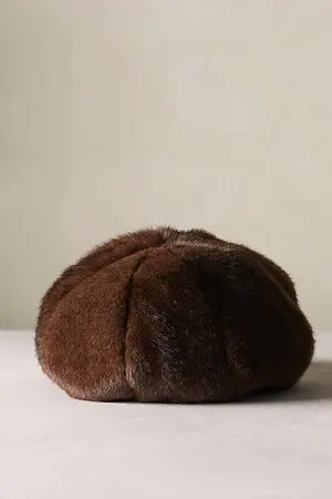 Free People Teddy Faux Fur Cadet Hat