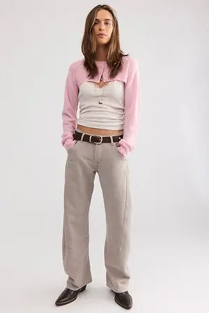 Free People Porta Cashmere Shrug - Blossom