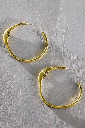 ALKEMIE Crescent Moon Hoops