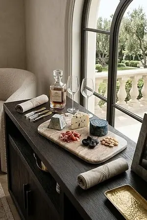 GAURI KOHLI Dakota Marble Cheese Board