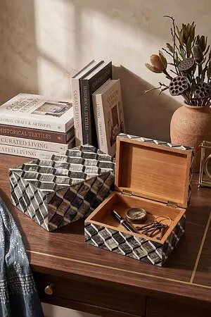 GAURI KOHLI Leela Horn & Bone Boxes