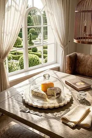 GAURI KOHLI Kismet Marble Cloche Board