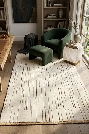 GAURI KOHLI Narita Wool And Jute Rug