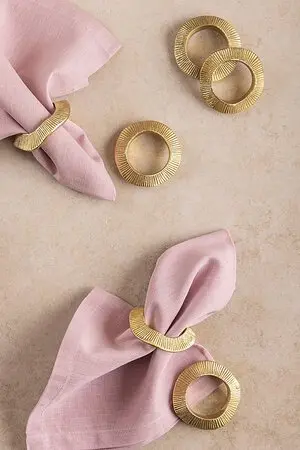GAURI KOHLI Tuscany Napkin Rings