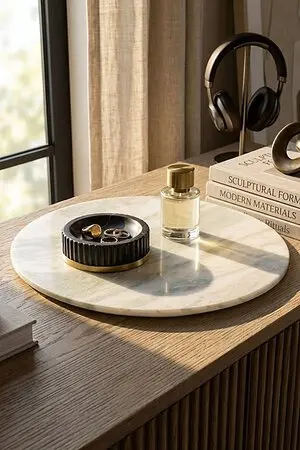 GAURI KOHLI Moonlight Onyx Tray