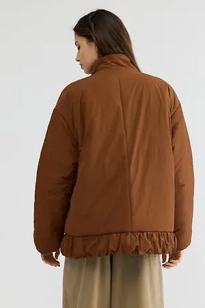 TACH Catania Quilted Jacket - Brown