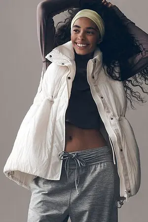 Free People Retro Rider Half-Zip Layer Eclipse