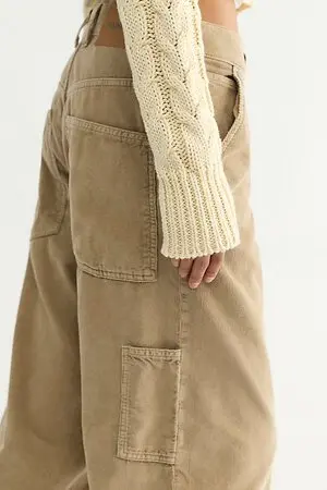 HAIKURE Sibilla Velvet Pier Utility Pants