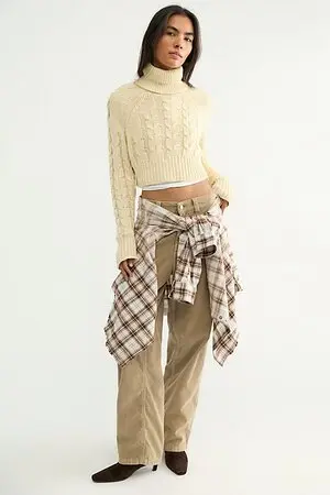 HAIKURE Sibilla Velvet Pier Utility Pants