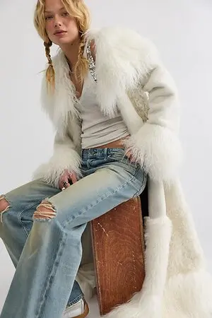NIGEL PRESTON Queen Patch Long Coat