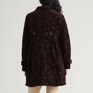PAOLINA RUSSO Double Breasted Peacoat