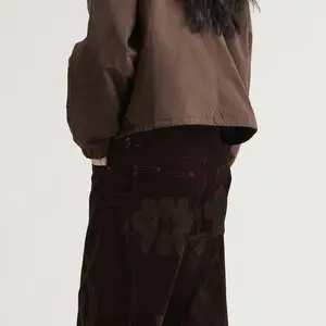 PAOLINA RUSSO Corduroy Baggy Trousers